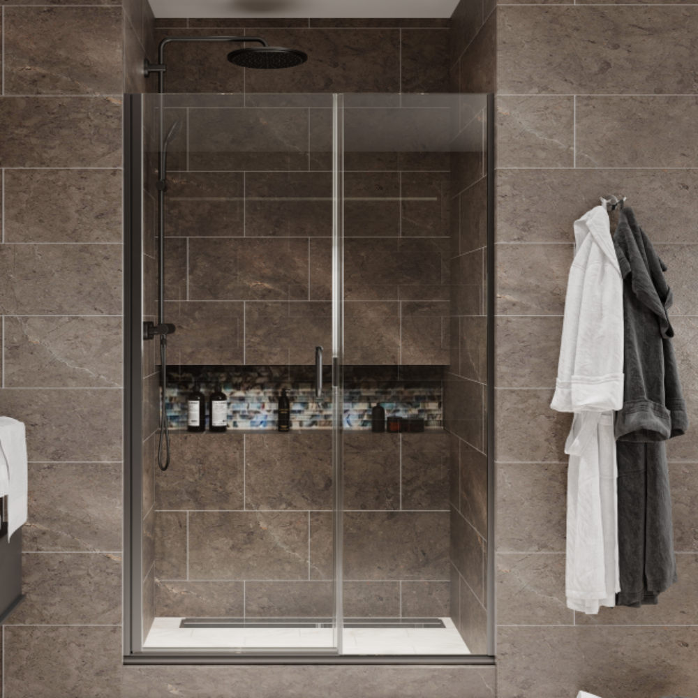 Hinged vs Pivot shower door